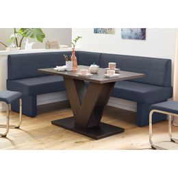 Eckbank Home Affaire, blau, B:152cm H:89cm T:202cm, Sitzb&auml;nke, Eckbank