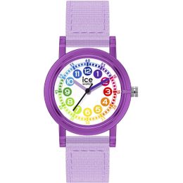 Ice Watch Quarzuhr ICE-WATCH "ICE learning - Girl - Extra Small - 3H", lila (flieder), Armbanduhren, M&auml;dchen, Quarzuhr, Armbanduhr, Kinderuhr, Lernuhr, M&auml;dchen, Schulanfang, Geschenkidee