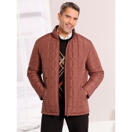 Steppjacke CLASSIC, Herren, Gr. 58, rot (rotbraun), 100% Polyester, Wattierung:100% Polyester, unifarben, Jacken Steppjacke