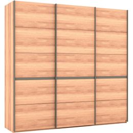 Schwebet&uuml;renschrank Musterring "Sorrent, Kleiderschrank, Schrank, Schiebet&uuml;ren", braun, B:250cm H:236cm, Schr&auml;nke, Schwebet&uuml;renschrank, T&uuml;ren in Eiche massiv mit Kassetten-Optik, verschiedene Ma&szlig;e verf&uuml;gbar
