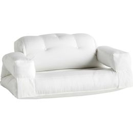 Loungesofa Karup Design "Hippo", wei&szlig;, B:100cm H:75cm T:140cm, Webstoff-Bezug (100% Acryl Dralon), Sofas, Loungesofa, OUT