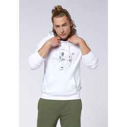 Kapuzensweatshirt Chiemsee, Herren, Gr. 3XL (64/66), hellwei&szlig;, 88% Baumwolle, 12% Polyester, Sweatshirts Kapuzensweatshirt