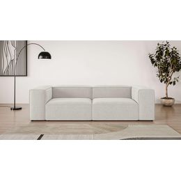 Big-Sofa OTTO HOME "HAILY Modularsofa, Verl&auml;ssliche Qualit&auml;t, Sitztiefe 70 cm", beige (creme), B:260cm H:72cm T:100cm, 100% Polyester, Sofas, Big-Sofa, als Modul oder separat verwendbar, f&uuml;r individuelle Zusammenstellung