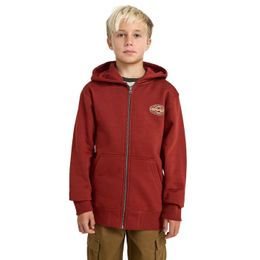 Hoodie Billabong "Foundation", Jungen, Gr. M, brick, Obermaterial: 55% Walkfrottier, 25% Walkfrottier, 20% Microfaser;, Sweatshirts Hoodie