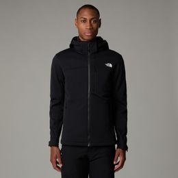Softshelljacke The North Face, Herren, Gr. XL, tnf schwarz, tn, Obermaterial: 100% Polyester, Jacken Softshelljacke, sportlicher Stil, f&uuml;r Outdoor-Aktivit&auml;ten, mit abnehmbarer Kapuze