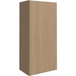 H&auml;ngeschrank Welltime "EIXO, 1 T&uuml;r, 2 verstellbare Einlegeb&ouml;den", braun (eiche hell), B:30cm H:64cm T:20cm, Holzwerkstoff, Schr&auml;nke, H&auml;ngeschrank