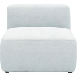 Sofaelement Home Affaire "Utvik", blau (hellblau), B:85cm H:69cm T:108cm, 95% Polyester, 5% Nylon, Polsterelemente, Sofaelement, als Modul oder separat verwendbar