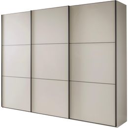 Schwebet&uuml;renschrank Wiemann "Phoenix, Made in Germany, modernes Design, Highlight, Blickfang", champagner, dekor, B:246cm H:217cm T:67cm, Schr&auml;nke, Schwebet&uuml;renschrank, maximaler Staurraum, inkl.Einlegeb&ouml;den, W&auml;scheb&ouml;den u. D&auml;mpfer