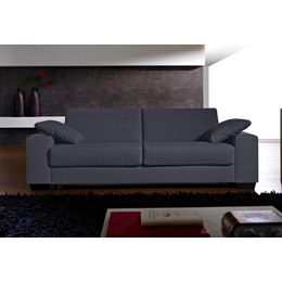 Schlafsofa Bali "Norwalk, Dauerschl&auml;fer", blau (blau, anthrazit), B:212cm H:83cm T:100cm, Sofas, Schlafsofa, in 140er und 160er Breite, 3 Varianten, auch mit Ergoflex-Lattenrost