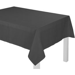 Tischdecke WIRTH "Neufahrn" Gr. 2, schwarz, B:120cm L:120cm, Kunstfaser, Tischdecken, Tischdecke