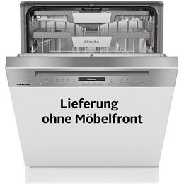 Miele teilintegrierbarer Geschirrsp&uuml;ler "G7131 SCi AD 125 Edition", Energieeffizienz: B, silber (silberfarben), B:59,8cm H:80,5cm T:57cm, Geschirrsp&uuml;ler, teilintegrierbarer Geschirrsp&uuml;ler