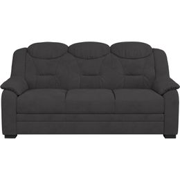 3-Sitzer COTTA "Marcus", grau (anthrazit), B:189cm H:99cm T:99cm, 100% Polyester, Sofas, 3-Sitzer, Sofa mit hoher R&uuml;ckenlehne