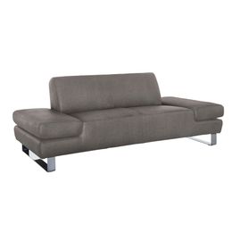 2-Sitzer W.Schillig "taboo Designsofa mit hohem Sitzkomfort", braun (sesame s22), B:202cm H:76cm T:91cm, Flachgewebe S22 (100% Polyester);Stoff S37 (100% Polyester): Luxus-Microfaser in Lederoptik;Longlife Xtra-Leder Z59: Glattleder mit modischer Pr&auml;gung. Hautst&auml;rke 0, 9 - 1, 1 mm;Longlife Xtra-Leder Z69: Das feinnarbige, gedeckte Softleder Z69 besticht durch seine au&szlig;ergew&ouml;hnliche Weichheit im tr