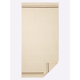w&auml;schepur Handtuch W&Auml;SCHEPUR Gr. 1, beige (champagner), B:50cm L:100cm, 100% Baumwolle, Handt&uuml;cher, Handtuch