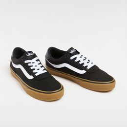 Sneaker Vans "Brooklyn LS", Herren, Gr. 43, b9m, canvas schwarz, gum, Textil, Schuhe Sneaker