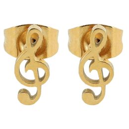 Adelia&acute;s Paar Ohrstecker ADELIA&acute;S "Damen Ohrringe &iquest; Ohrstecker aus Edelstahl", gold, Ohrringe, Damen, Edelstahl, Paar Ohrstecker