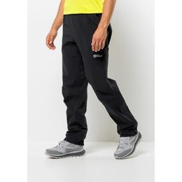 Regenhose Jack Wolfskin "RAINY DAYS 3L PANTS M", Herren, Gr. L (52), Normalgr&ouml;&szlig;en, schwarz, Hauptmaterial: 100% Polyester (recycled). Futter: 100% Polyester (recycled), Hosen Regenhose
