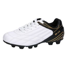 Fu&szlig;ballschuh Lico "Fu&szlig;ballschuhe Soccer Champ", Jungen, Gr. 33, wei&szlig;, Synthetik, Schuhe Fu&szlig;ballschuh