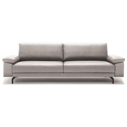 3-Sitzer "CR.450 elegantes Designsofa mit hohem Sitzkomfort", beige (graubeige, natur), B:220cm H:85cm T:95cm, CREATION BY ROLF BENZ, Sofas, 3-Sitzer