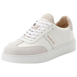 Pantofola d'Oro Sneaker PANTOFOLA D&acute;ORO "ARGENTARIO", Herren, Gr. 46, wei&szlig; (sanftes wei&szlig;, beige), Leder, Schuhe Sneaker