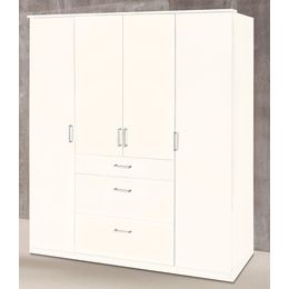 Kleiderschrank wimex "Click", wei&szlig; (wei&szlig; uni), B:180cm H:199cm T:58cm, Schr&auml;nke, Kleiderschrank, ohne Spiegel