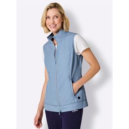 Funktionsweste Catamaran, Damen, Gr. 48, bleu, 100% Polyester, unifarben, Westen Funktionsweste