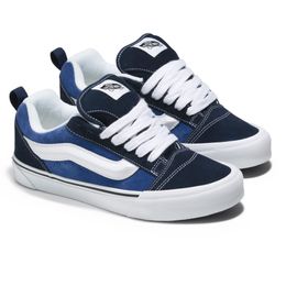 Sneaker Vans "Knu Skool", Herren, Gr. 47, navy, Leder, Textil, Schuhe Sneaker