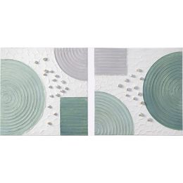 Bild HEINE HOME, farbe bild(er): salbei, B:40cm H:40cm T:2,5cm, Bilder, Bild