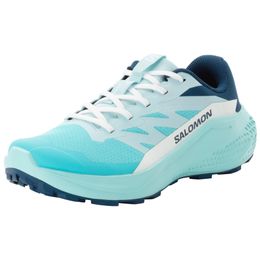 Trailrunningschuh Salomon "ALPHAGLIDE W", Damen, Gr. 39, blau (blau curacao, poseidon, aruba blau), Synthetik, Textil, Schuhe Trailrunningschuh, wasserdicht