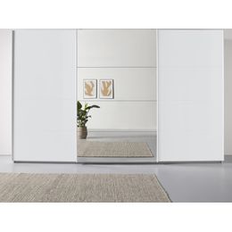 Schwebet&uuml;renschrank Rauch "Kleiderschrank Schrank Garderobe TOPSELLER OTELI inkl. Inneneinteilung", wei&szlig;, B:360cm H:229cm T:62cm, Holzwerkstoff, Schr&auml;nke, Schwebet&uuml;renschrank, mit 3 Innenschubladen sowie zus&auml;tzlichen Einlegeb&ouml;den MADE IN GERMANY