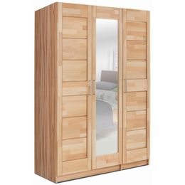 Dreht&uuml;renschrank OTTO HOME "Triest", beige (kernbuche), B:145cm H:200cm T:60cm, Schr&auml;nke, Dreht&uuml;renschrank, teilmassiv, FSC-zertifizierte Buche