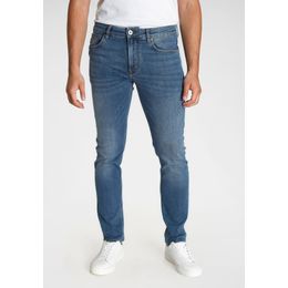 JOOP! Stretch-Jeans JOOP JEANS "Mitch", Herren, Gr. 30, L&auml;nge 34, blau (turquoise aqua), Denim/Jeans, Obermaterial: 82% Baumwolle, 16% Polyester, 2% Elasthan, Jeans Stretch-Jeans