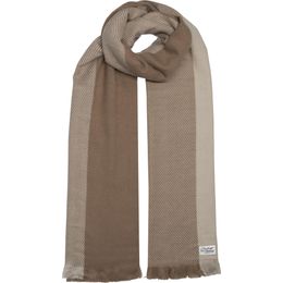 Strickschal Chillouts "Gaia Scarf", Damen, beige, Web, Kunstfaser, Modet&uuml;cher Strickschal, tragbar als Schal oder Stola, Gr&ouml;&szlig;e: 180 x 70 cm