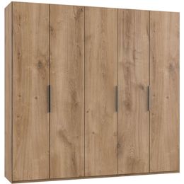 Kleiderschrank wimex "Level by fresh to go", braun (plankeneichefarben), B:250cm H:236cm T:58cm, Schr&auml;nke, Kleiderschrank, ohne Schubladen