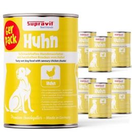 Supravit Hundenassfutter 6 x 820g Huhn