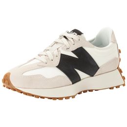 Sneaker New Balance "327", Damen, Gr. 38, wei&szlig; (moonbeam), Leder, Synthetik, Schuhe Sneaker