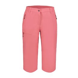 Caprihose Icepeak "BEATTIE", Damen, Gr. 40, N-Gr, pink (raspberry), Obermaterial: 90% Polyester, 10% Elasthan, normal, Hosen Caprihose, wasserabweisend, mit Rei&szlig;verschlusstaschen, mit verstellbarem Bund