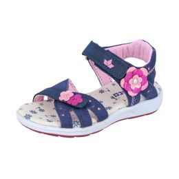 Sandale Lico "Sandale Cassandra V", M&auml;dchen, Gr. 34, blau, Leder, Schuhe Sandale