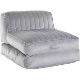 Relaxsessel Home Affaire "Polly", grau, B:83cm H:80cm, Sessel, Relaxsessel, Loungesessel mit Schlaffunktion, perfekt als G&auml;stebett, Daybed