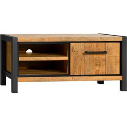 TV-Schrank OMG DESIGN "Ocean", gelb (mango), B:114cm H:50cm T:48cm, Melamin, Schr&auml;nke, TV-Schrank, Lowboard, TV-Tisch in zwei Breiten