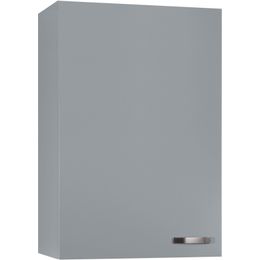 H&auml;ngeschrank KOCHSTATION "KS-Cara", grau (basaltgrau, basaltgrau), B:60cm H:89,6cm T:34,9cm, Schr&auml;nke, H&auml;ngeschrank, Breite 60 cm