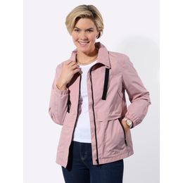 Langjacke Classic Basics, Damen, Gr. 40, hortensie, 100% Polyester, unifarben, Jacken Langjacke