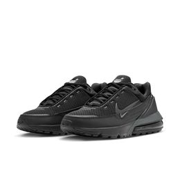Sneaker Nike Sportswear "AIR MAX PULSE", Herren, Gr. 46, schwarz (schwarz, schwarz, anthrazit), Leder, Textil, Schuhe Sneaker