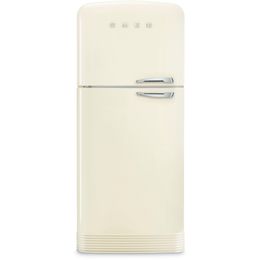 Smeg K&uuml;hl-/Gefrierkombination, Energieeffizienz: E, beige (creme), Linksanschlag, K&uuml;hlschr&auml;nke, K&uuml;hl-/Gefrierkombination