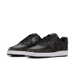 Sneaker Nike Sportswear "W COURT VISION LO NN", Damen, Gr. 40, schwarz, schwarz, wei&szlig;, Synthetik, Schuhe Sneaker