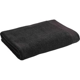 Badetuch Christy "LUXE", schwarz, B:90cm L:165cm, Walkfrottier, Obermaterial: 100% Baumwolle, Handt&uuml;cher, Badetuch, Luxus Badetuch in Premium Qualit&auml;t mit 730g/m&sup2;, 90x165cm, 1er Set