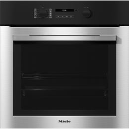 Miele Einbaubackofen "H 2761 B", Energieeffizienz: A+, silber (silberfarben), B:59,5cm H:59,6cm T:56,9cm, Back&ouml;fen, Per WLAN vernetzbar und PerfectClean zur besonders leichten Reinigung, Einbaubackofen