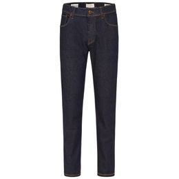 5-Pocket-Jeans Bugatti, Herren, Gr. 36, L&auml;nge 30, blau (marine), 88% Baumwolle, 10% Polyester, 2% Elasthan, Jeans 5-Pocket-Jeans, mit dezenter Waschung