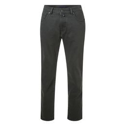 Thermojeans Pierre Cardin "PC-Lyon", Herren, Gr. 42, L&auml;nge 30, dunkelgr&uuml;n raw, Denim/Jeans, Obermaterial: 72% Baumwolle, 26% Polyester, 2% Elasthan, gerade, unten schmal lang, Jeans Thermojeans, ideal f&uuml;r Outdoor-Aktivit&auml;ten im Herbst und Winter