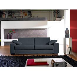 Schlafsofa Bali "Norwalk, Dauerschl&auml;fer", blau (blau, anthrazit), B:232cm H:83cm T:100cm, Sofas, Schlafsofa, in 140er und 160er Breite, 3 Varianten, auch mit Ergoflex-Lattenrost